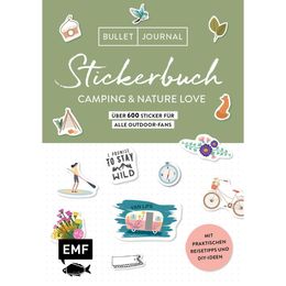 Bullet Journal Stickerbuch - Camping &amp; Nature Love - &Uuml;ber 600 Sticker f&uuml;r alle O...