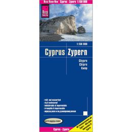 Reise Know-How Landkarte Zypern / Cyprus 1:150.000