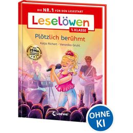 Lesel&ouml;wen 1. Klasse - Pl&ouml;tzlich ber&uuml;hmt