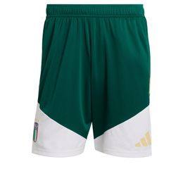 adidas Performance Sportshorts 'Italien 26 Tiro' Damen Gr&ouml;&szlig;e S gelb / gr&uuml;n / wei&szlig;