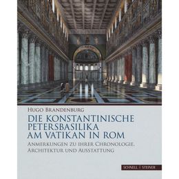 Die konstantinische Petersbasilika am Vatikan in Rom