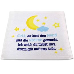Handtuch - Stern mit Abendgebet