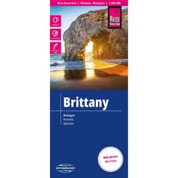 Reise Know-How Landkarte Bretagne / Brittany (1:200.000)