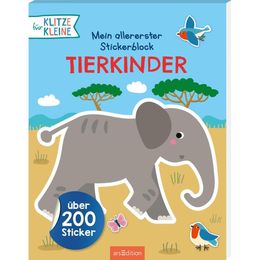 Mein allererster Stickerblock - Tierkinder