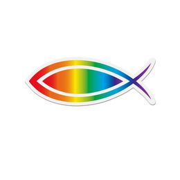 Aufkleber Regenbogenfisch