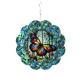 Metall-Windspiel &raquo;Schmetterling&laquo;
