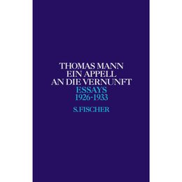 Ein Appell an die Vernunft 1926 - 1933