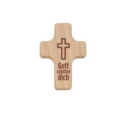 Handkreuz aus Buchenholz