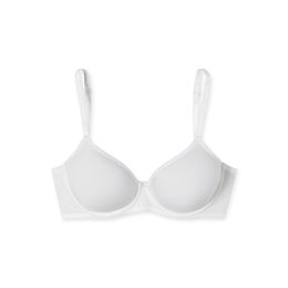 Schiesser Damen Schalen-BH "Air", Gr. 95, wei&szlig;, Microtouch, Obermaterial: 90% Polyester, 10% Elasthan, unifarben, BHs, mit feiner, elastischer