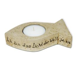Teelichhalter Fisch