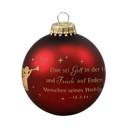 Christbaumkugel Ehre sei Gott in der H&ouml;he
