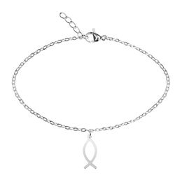 Armband mit Anh&auml;nger Ichthys