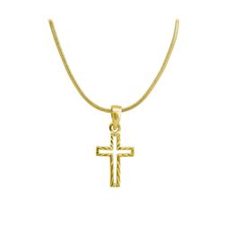 Halskette mit Anh&auml;nger Kreuz