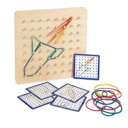 Geoboard aus Holz