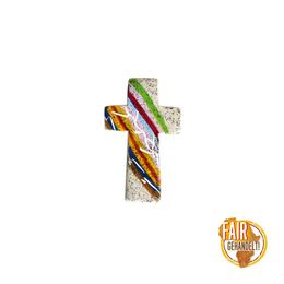 Taschenkreuz Speckstein - African Summer