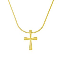 Halskette mit Anh&auml;nger Kreuz