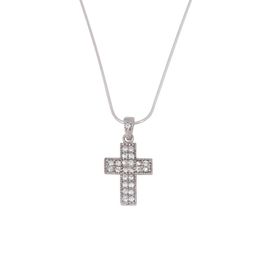 Halskette mit Anh&auml;nger Kreuz
