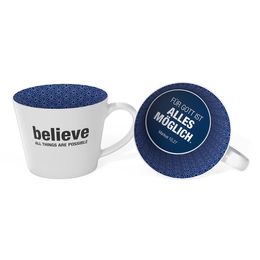 Tasse &raquo;Believe&laquo;
