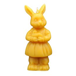 Bienenwachskerze &raquo;Hasenm&auml;dchen&laquo;