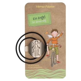 Fahrrad-Plakette &raquo;Ein Engel f&uuml;r deinen Weg&laquo;