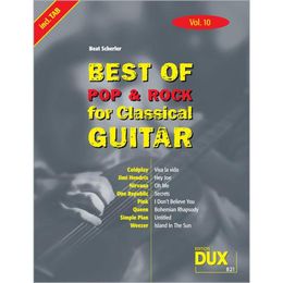 Best of Pop und Rock for Classical Guitar 10