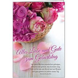 Alles Liebe und Gute zum Geburtstag