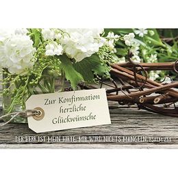 Zur Konfirmation herzliche Gl&uuml;ckw&uuml;nsche