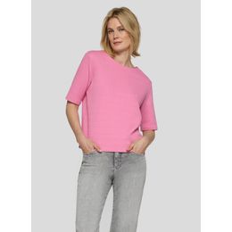 Rabe Damen Print-Shirt "T-Shirt"rosa, Gr. 42, unifarben, 75%Polyester 23%Viskose 2%Elasthan, Shirts