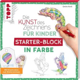 Die Kunst des Zeichnens f&uuml;r Kinder Starter-Block - In Farbe