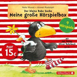 Silberfisch Der kleine Rabe Socke - Meine gro&szlig;e H&ouml;rspielbox (9 H&ouml;rspiele)