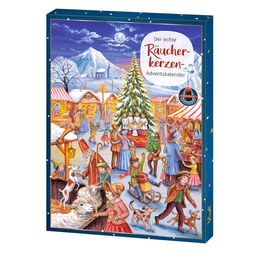 Der echte R&auml;ucherkerzen-Adventskalender