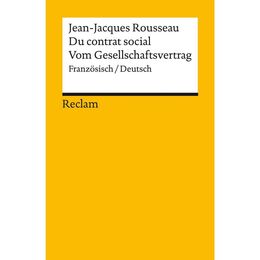 Du contrat social / Vom Gesellschaftsvertrag. Franz&ouml;sisch/Deutsch