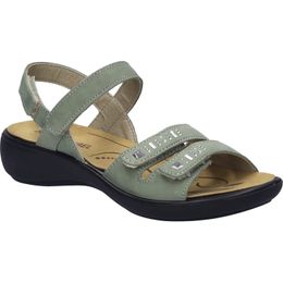 Josef Seibel Damen Sandale "Ibiza 86, mint", Gr. 44, gr&uuml;n, Obermaterial: 100% Rindsleder Leather cow., Schuhe