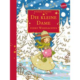 Die kleine Dame feiert Weihnachten