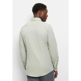 OLYMP Herren Businesshemd "Level Five body fit"mint, Gr. 40, Web, Obermaterial: 64% Baumwolle, 27% Polyester, 9% Elasthan, Hemden