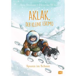 cbj Aklak, der kleine Eskimo - Spuren im Schnee