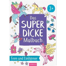 Das superdicke Malbuch - Feen und Einh&ouml;rner