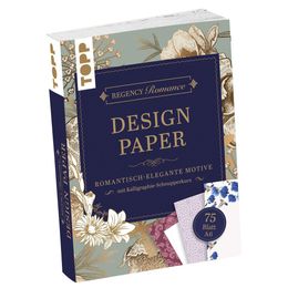 Regency Romance Design Paper Block A6
