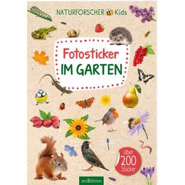 Naturforscher-Kids - Fotosticker Im Garten