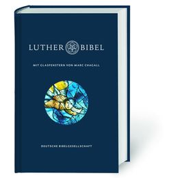 Lutherbibel mit Glasfenstern von Marc Chagall