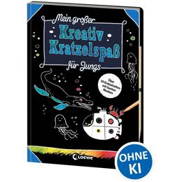 Mein gro&szlig;er Kreativ-Kratzelspa&szlig;: F&uuml;r Jungs