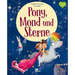 Pony, Mond und Sterne