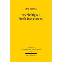 Nachhaltigkeit durch Transparenz?