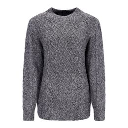 Damen-Pullover mit Zopfmustermix