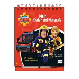 Mein Kratz- und Malspa&szlig; - Feuerwehrmann Sam