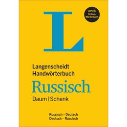 Langenscheidt Handw&ouml;rterbuch Russisch Daum/Schenk - Buch mit Online-Anbindung