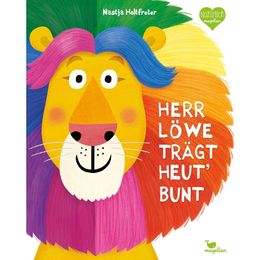 Herr L&ouml;we tr&auml;gt heut' bunt