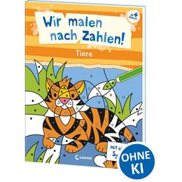 Wir malen nach Zahlen! - Tiere