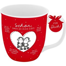 Tasse klein "Sch&ouml;n, dass es dich gibt! Weil du........!"