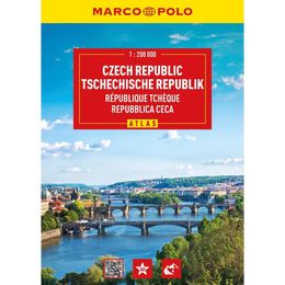 MARCO POLO Reiseatlas Tschechische Republik 1:200.000